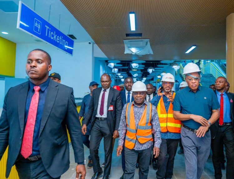 Governor Otti Inspects Umuahia Central Bus Terminal , As Project Nears ...